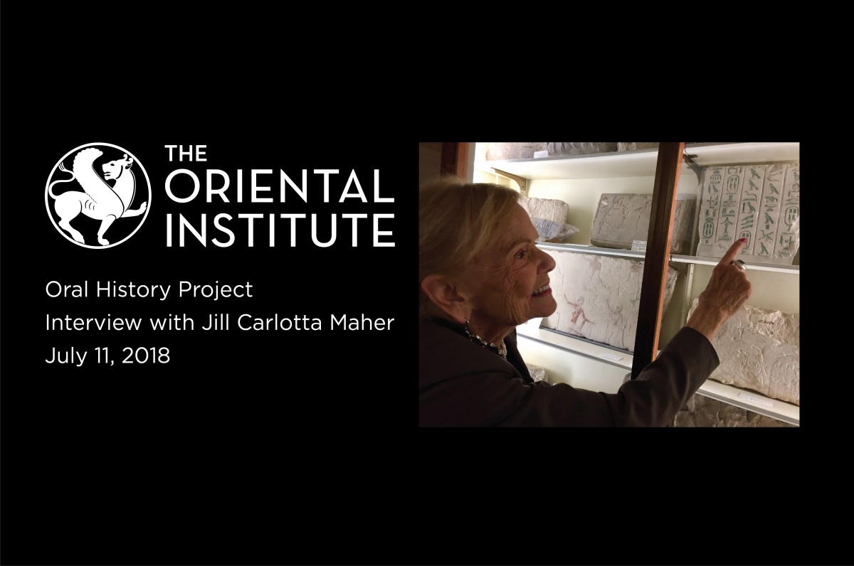 Oral History with Carlotta Maher – FOY SCALF